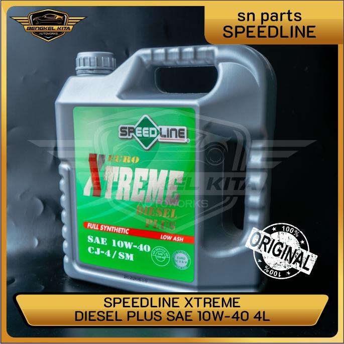 Jual Oli Mesin Diesel Speedline Full Synthetic 10W-40 CJ-4 SM - 4liter - Kota Bandung - Bengkel ...