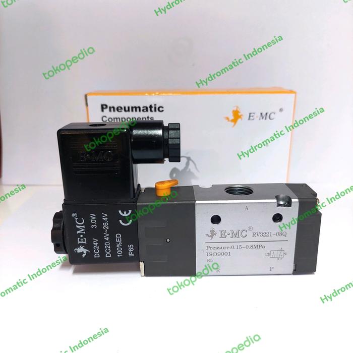 Jual RV3241-15Q SOLENOID VALVE PNEUMATIC EMC AC220V/DC24V - Jakarta Barat - Hydromatic Indonesia ...