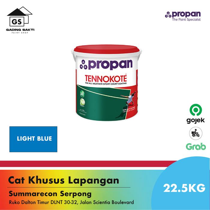 Jual Propan Tennokote Light Blue / Cat Khusus Lapangan Pail 22.5Kg ...