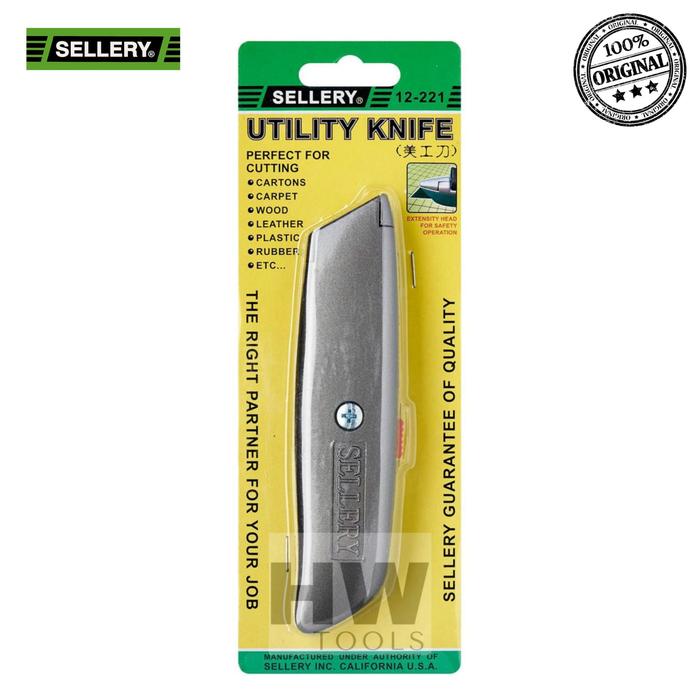 Jual UTILITY KNIFE PISAU CUTTER AKRILIK HEAVY DUTY ACRILIC 12-221 ...