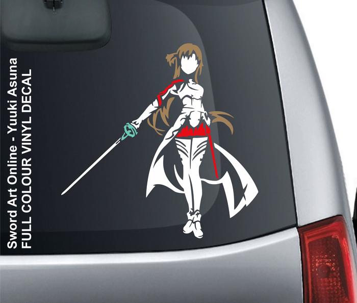 Jual Sticker Cutting Sword Art Online Yuuki Asuna Anime Manga Jepang ...