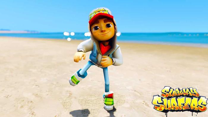 Jual GTA 5 Mod Menambah Skin karakter pads Jake in Subway Surfer - Kota Medan - CPUnet | Tokopedia