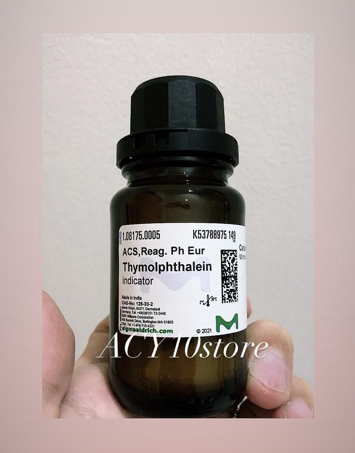 Jual MERCK 1.08175.0005 Thymolphthalein Indicator 5g - Jakarta Timur - ACY10store | Tokopedia