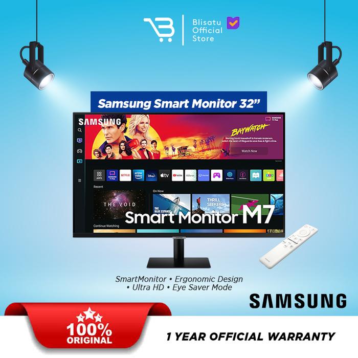 Promo Samsung Smart Monitor M7 32" S32BM700 HDR10 UHD LS32BM700UEXXD Cicil 0% 3x - Jakarta Pusat ...