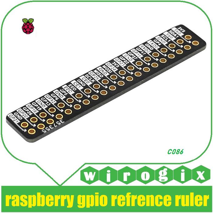 Jual Raspberry Pi - GPIO Reference Ruler - Kab. Bandung - wirogix | Tokopedia