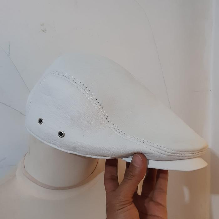 Jual Topi Pet Hat Copet Topi Pelukis - Topi Kulit Asli Pria Model ...