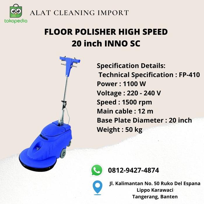 Jual Floor Polisher Mesin Poles Lantai High Speed 20 inch INNO SC ...