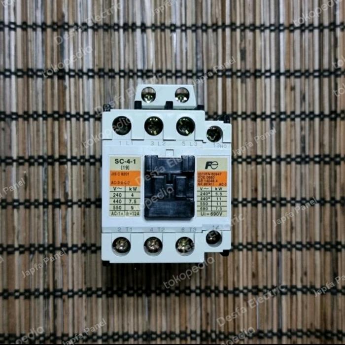 Jual Contactor Kontaktor Fuji SC-4-1 3 phase 110 VAC - Jakarta Pusat ...