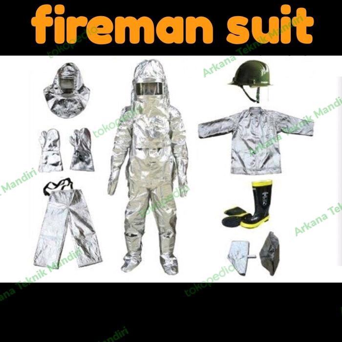 Jual baju tahan api aluminium Standard Safety Kapal Laut - Kota ...