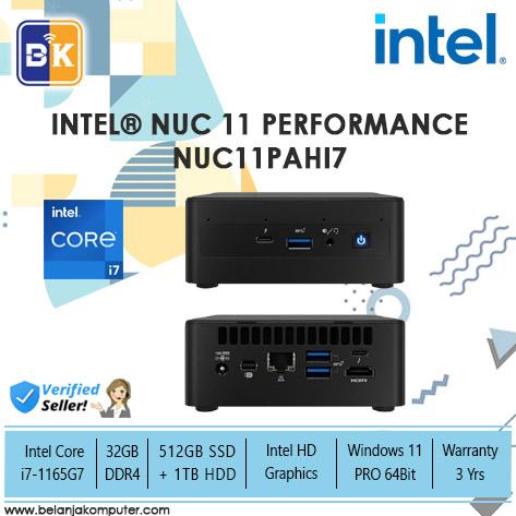 Jual Intel NUC11PAHi7 i7-1165G7,32GB,512GB+1TB,W11P,3YR - Jakarta Pusat ...