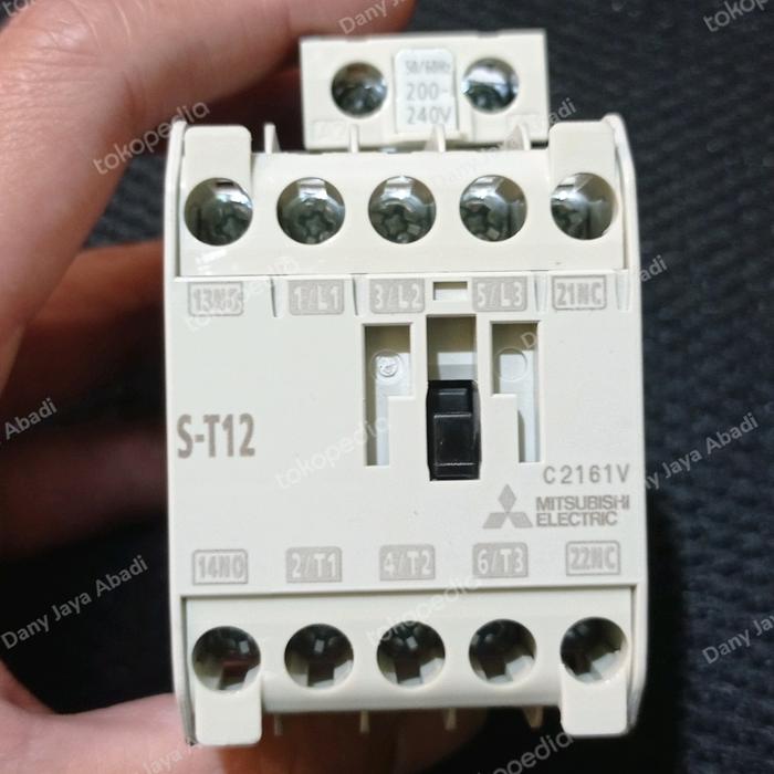 Jual kontaktor 20a 220v mitsubishi s-n12 sn 12 sn12 contactor - Jakarta ...