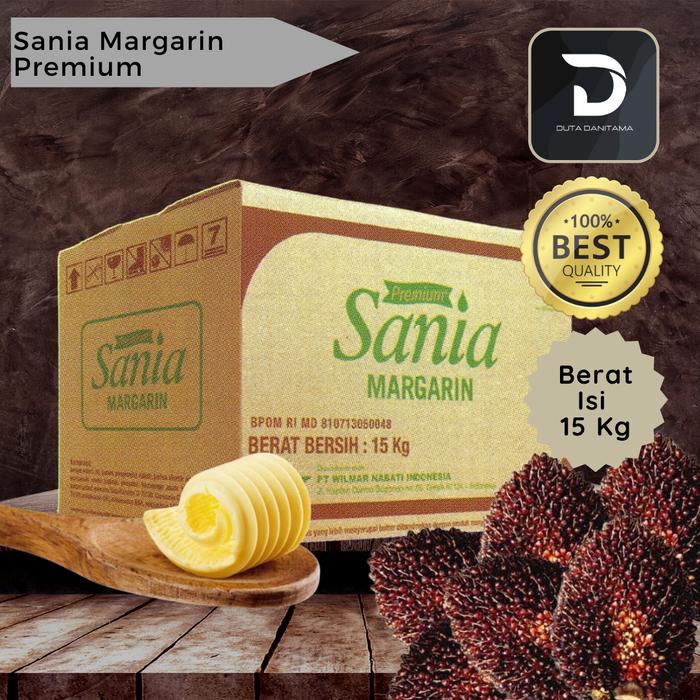 Jual Sania Premium Margarine 15 Kilogram (Mentega Padat) - Kota Bekasi ...
