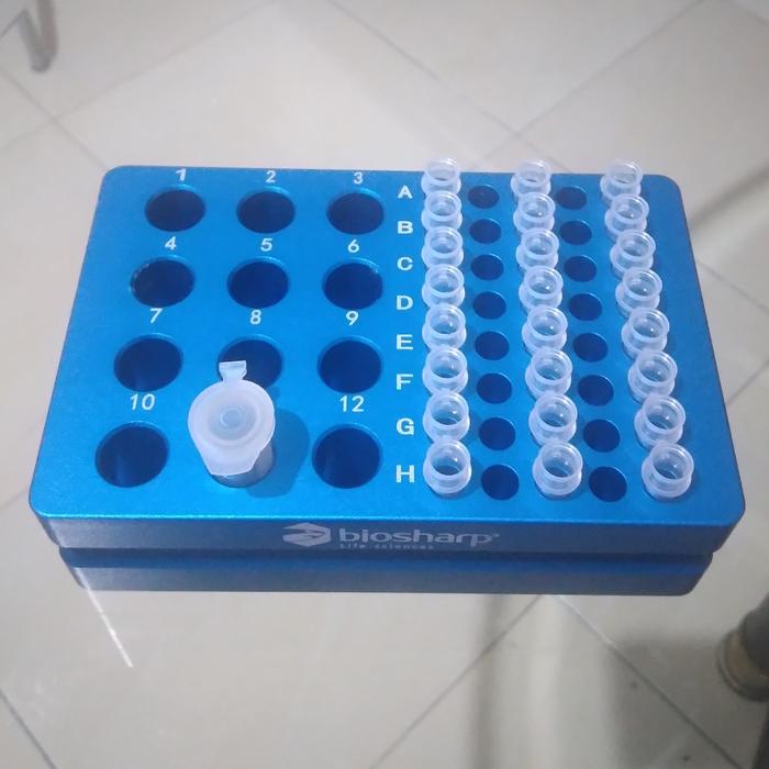 Promo Rack PCR Aluminium Cooling Block 0.2ml x 40 Well Plus 2ml x 12 ...