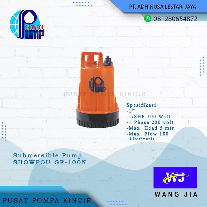 Jual Pompa Submersible Showfou GF-100 N - Jakarta Barat - Pusat Pompa ...
