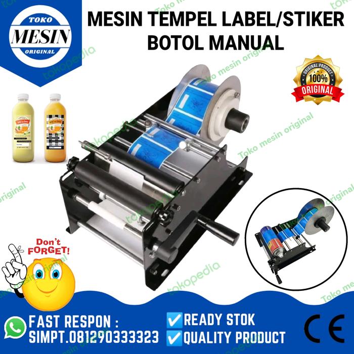 Jual Mesin/alat tempel label/stiker botol manual - Jakarta Barat - Toko ...