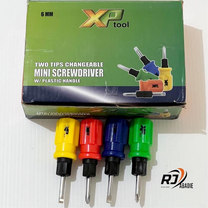 Jual Obeng Cebol BB Bolak Balik Plus Minus Mini Screwdriver XPTOOL ...