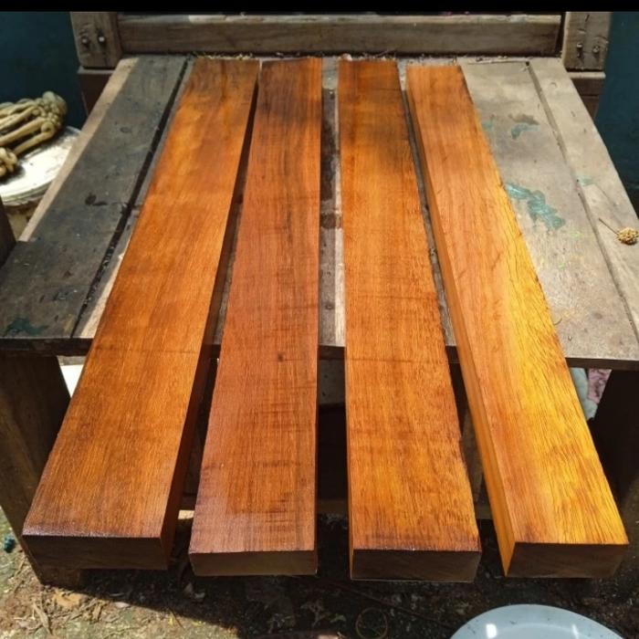 Jual kayu Ulin Kalimantan 2.5x5x50cm - Kota Depok - dewa_art handmade ...