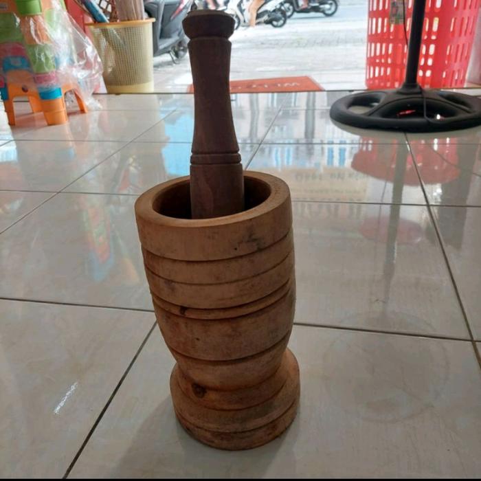 Jual Lumpang Tumbukan Kayu Jumbo 4 Inch 6.5 Inch 8 Inch - Dapur Karya ...