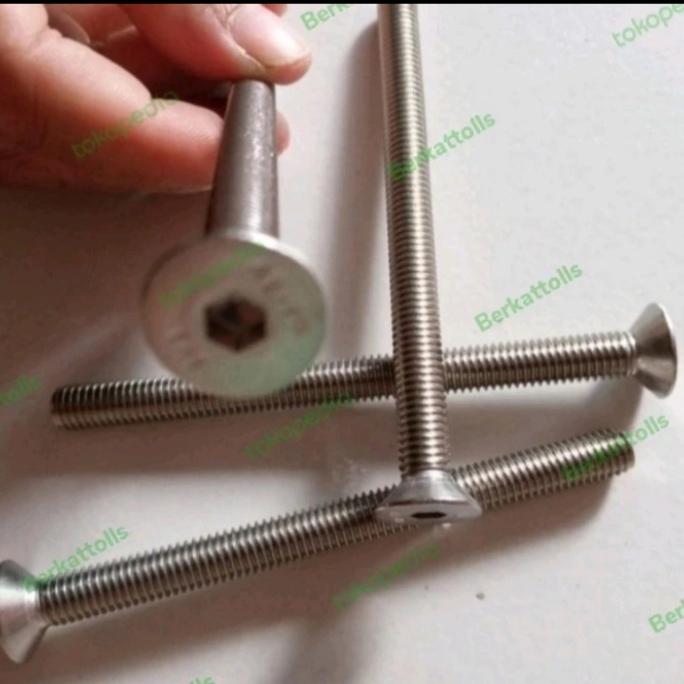 Jual baut verseng L stainless 304 m6 x 70counter suunk JFL sus 304 - Jakarta Utara - Berkattolls ...
