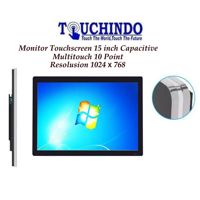 Promo Monitor Touchscreen 15 inch Multitouch Capacitive 10 Point ...