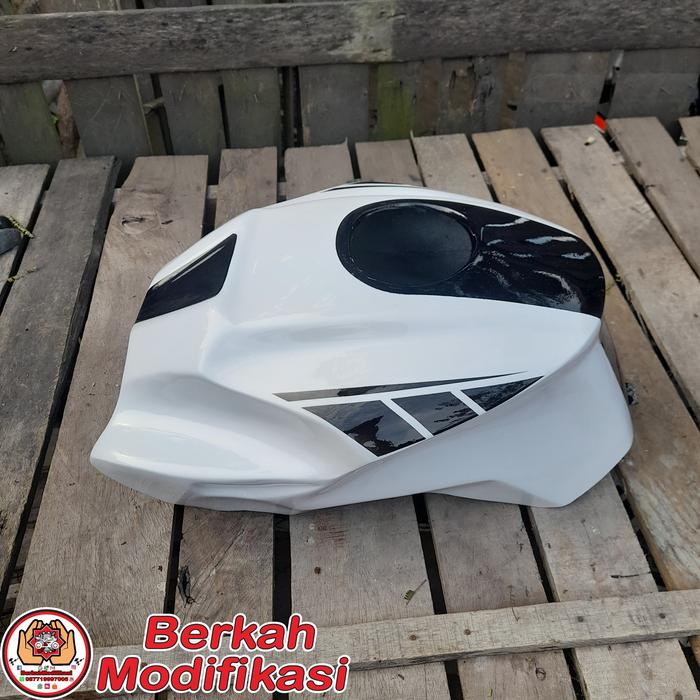 Jual Cover Kondom Tangki PNP Byson Karbu putih lis hitam - Kab ...