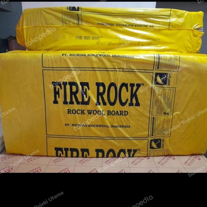 Jual Rockwool Baord ( Rockwool Lembaran ) Density 60kg Tebal 25mm ( 1 inch) - Jakarta Barat ...