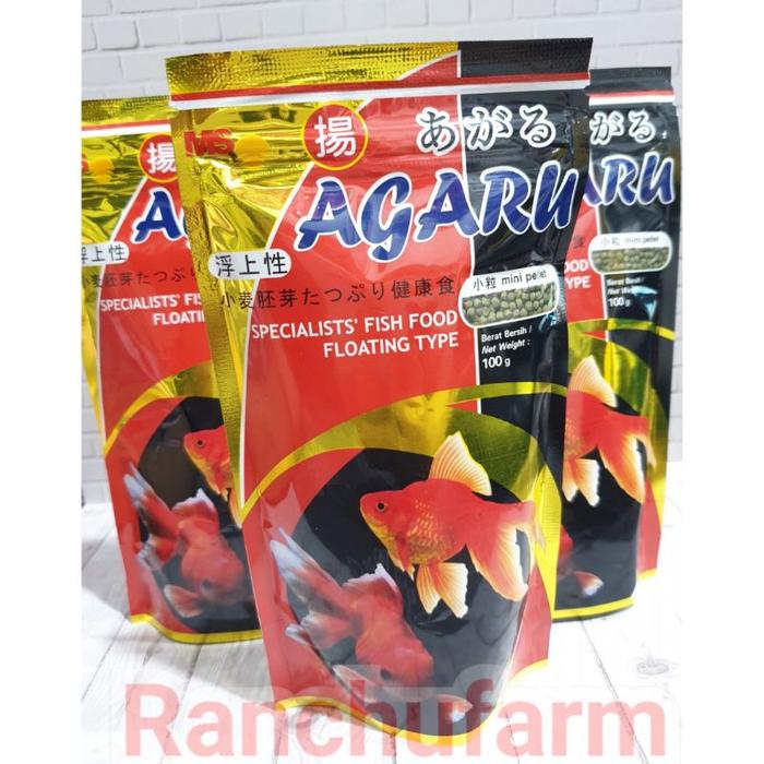 Jual Agaru Pakan Ikan Hias | Makanan Ikan Agaru Floating/Sinking ...