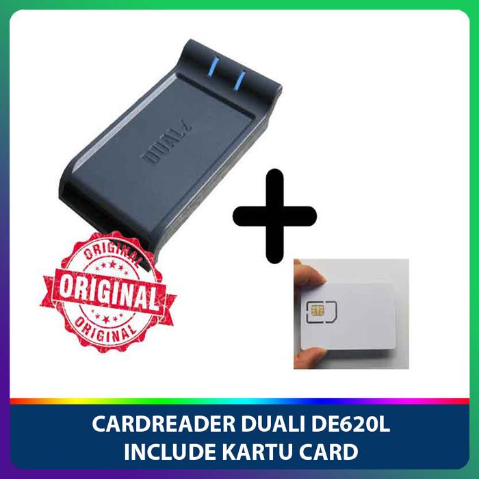 Jual Duali De-620L Ektp Smart Card Reader INCLUDE KARTU SAM - Kab ...