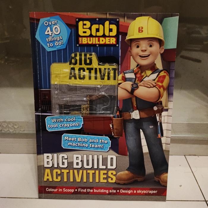 Jual Bob the builder Big build activities | konstruksi anak| activity ...