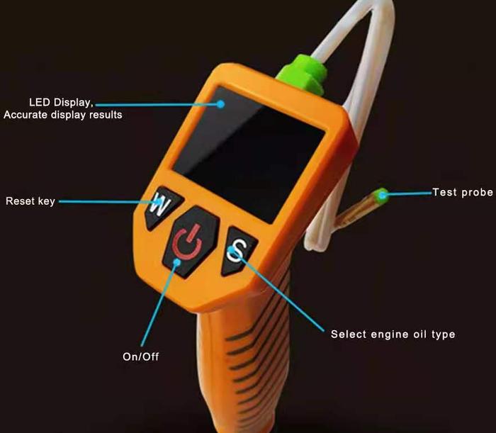 Jual Alat Ukur tes kualitas Oli mesin Engine oil tester Digital - Oil ...
