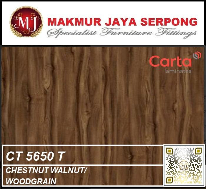 Jual HPL CARTA CT 5650 T - CHESTNUT WALNUT I WOODGRAIN - Kota Tangerang ...