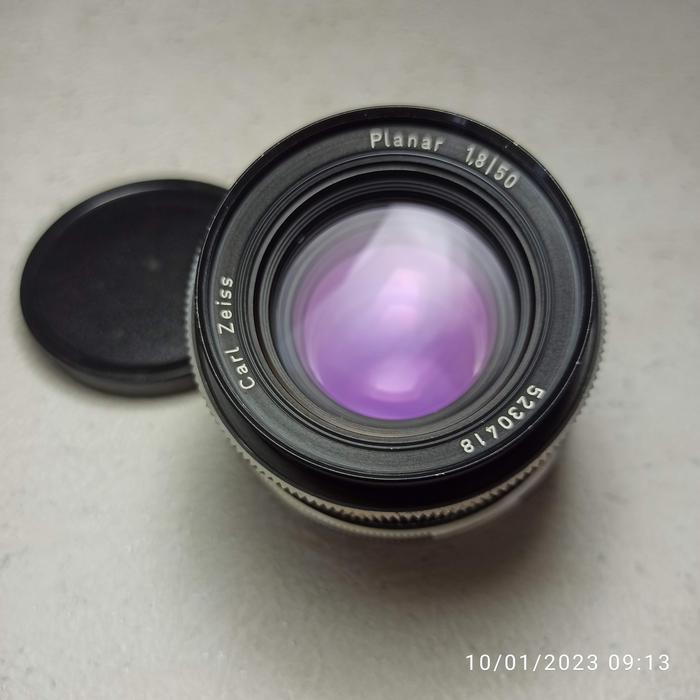 Jual Lensa Carl Zeiss Plannar 50mm 1.8 ada Vidio Youtube - Kota ...