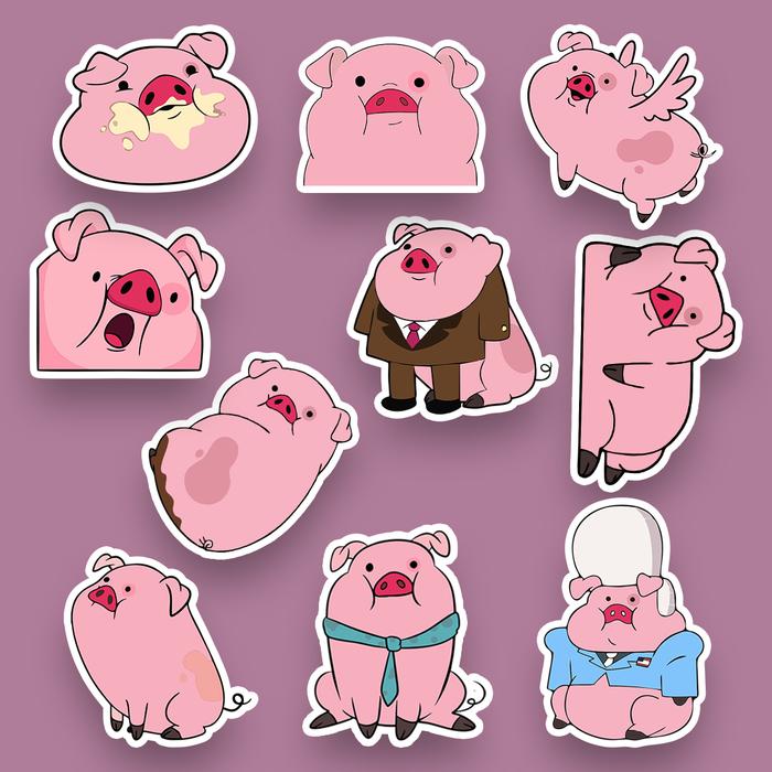 Jual Waddles Gravity Falls Pack - Kota Bandung - GODSPEED STICKER ...