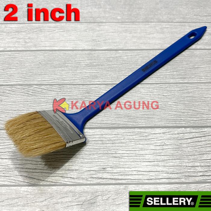 Jual Kuas Cat Bengkok Gagang Panjang SELLERY 2" / Radiator Brush 2 inch ...