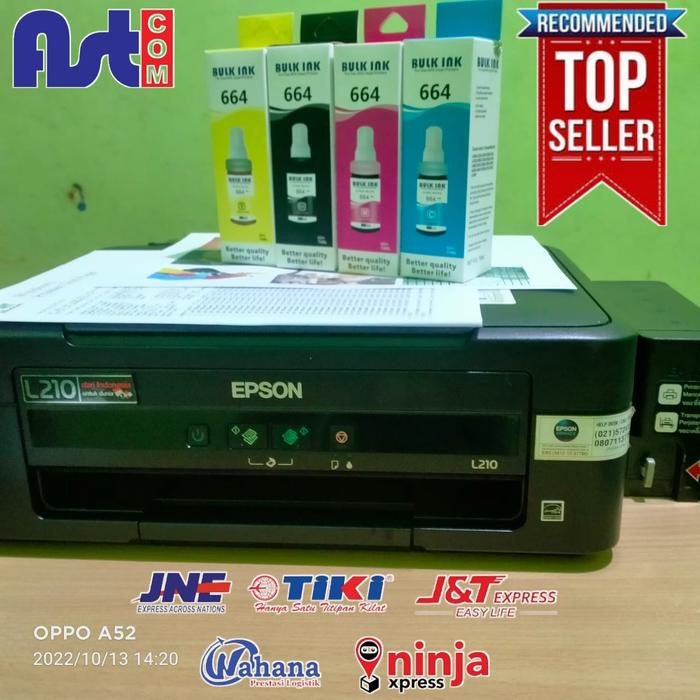 Jual Printer Scan copy Epson L210 Infus Pabrik Ori Siap Pakai 2nd ...