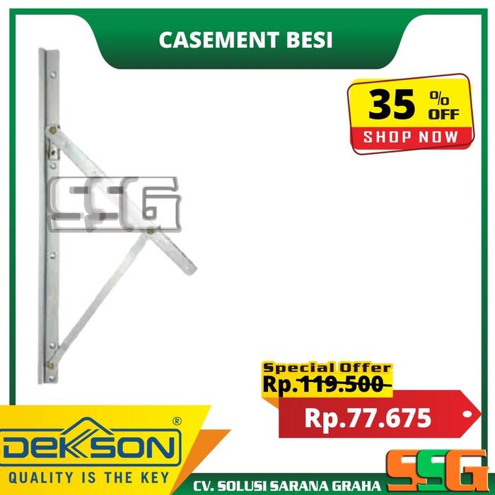 Jual Engsel Casement Dekson Dekkson Friction Stay IRON 16 Inch Engsel ...