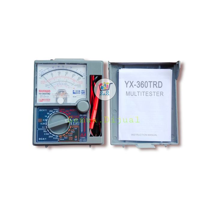 Jual MultiTester Sunwa YX-360TRD / multimeter analog besar / pengukur ...