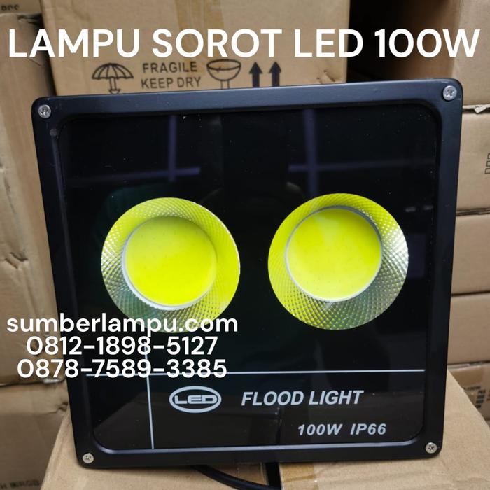 Jual Lampu Sorot LED 100W Chip Onboard di Toko Sumber Lampu - Jakarta ...
