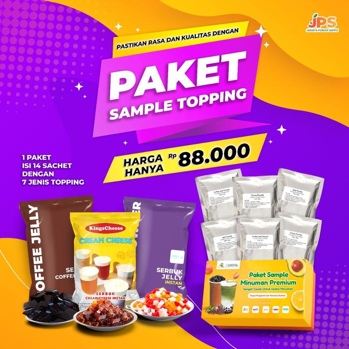 Jual Paket Sample Topping Minuman JPS Powder - Kota Tangerang - JPS ...