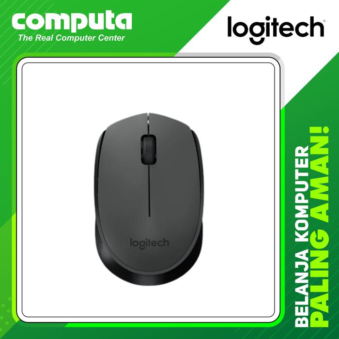 Jual Mouse wireless logitech M170 kecil mini nano receiver - Kota ...