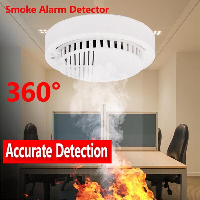 Jual Smoke Detector Carbon Monoxide Alarm Kebakaran dengan Indikator ...