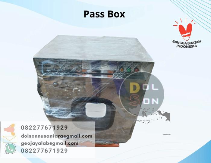 Jual Pass Box Laboratorium Stainless 45 x 45 Lab Passbox Clean room ...