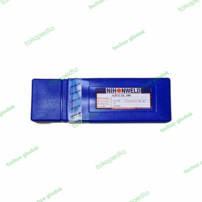 Jual NIHONWELD AZUCAL 100 kawat las industri gula/sugar rod (harga per ...