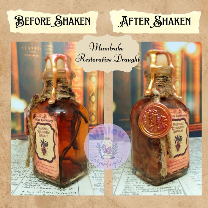 Jual Harry Potter Magic Potion Mandrake Restorative Draught pajangan ...