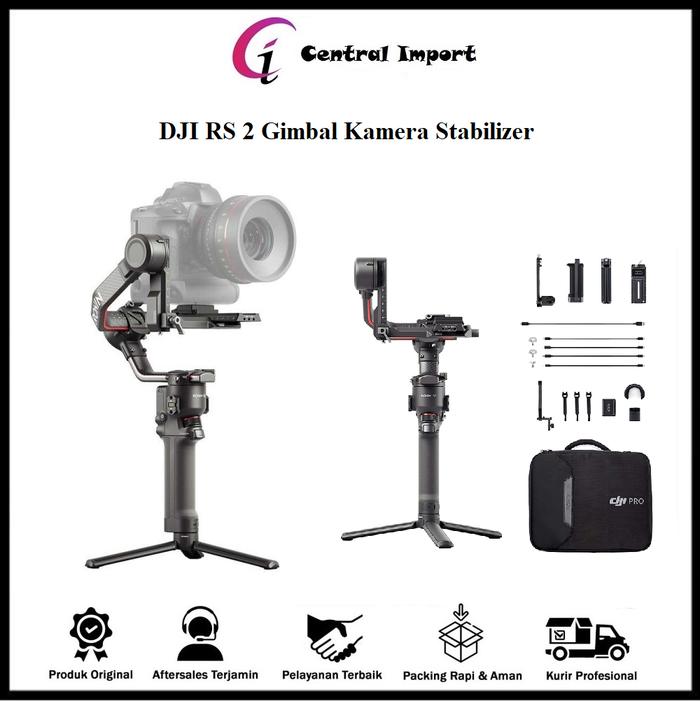 Jual DJI RS 2 Gimbal Kamera Stabilizer - DJI RS 2 Gimbal Stabilizer ...