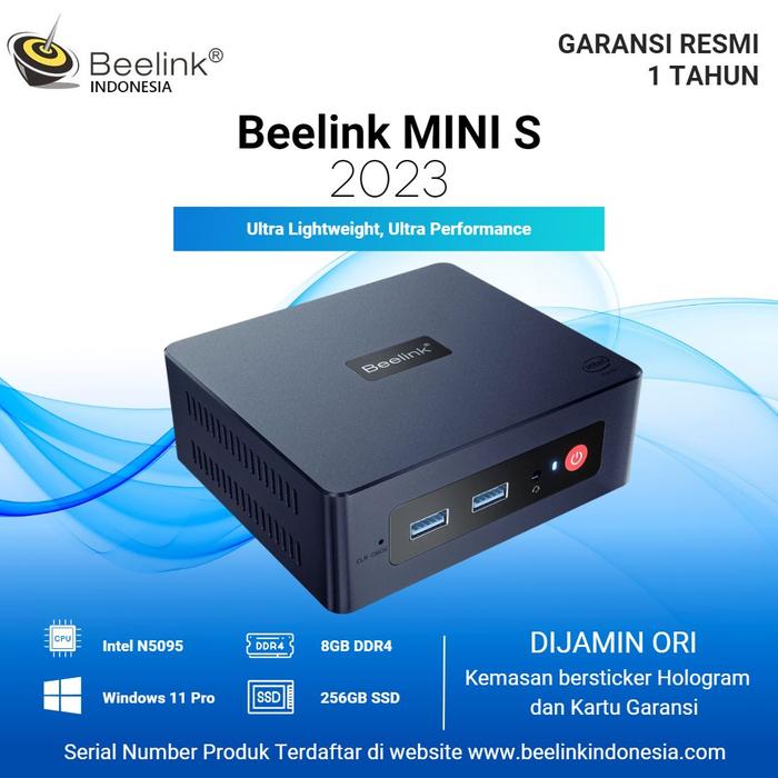 Jual Beelink MINI S N5095 Intel Jasperlake 8/256GB Quadcore Windows 11 ...