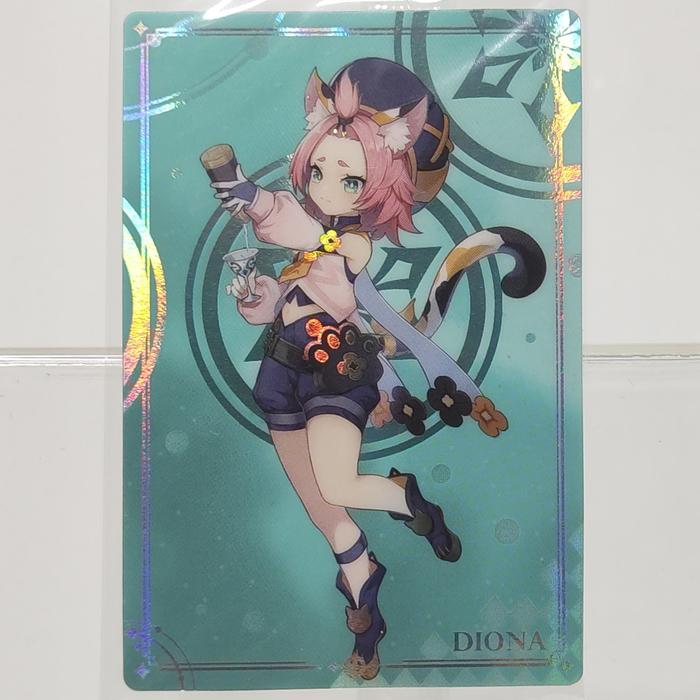 Jual Diona N-10 Genshin Impact Wafer Card Shokugan - Kab. Purwakarta ...