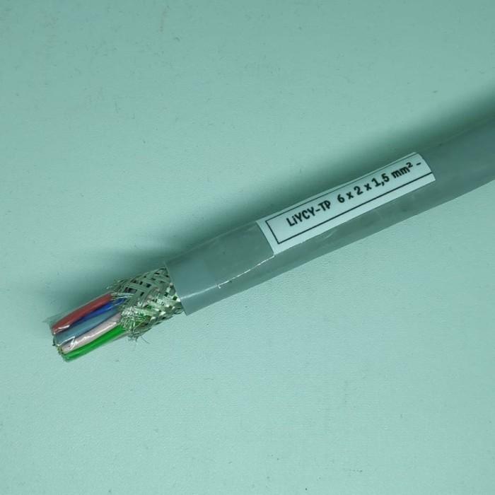 Jual Kabel Kontrol LiYCY-TP 6x2x1.5 LIYCY 6x2x1,5 isi 12 Warna Screen - Jakarta Barat ...