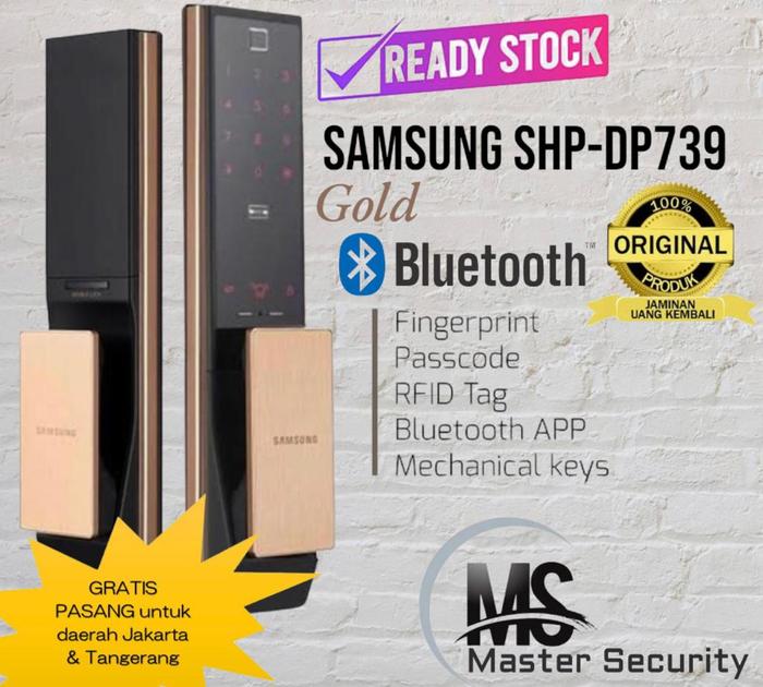 Jual Samsung Door Lock Digital SHP DP 739 Premium Bluetooth Push-Pull - Kota Tangerang - Master ...