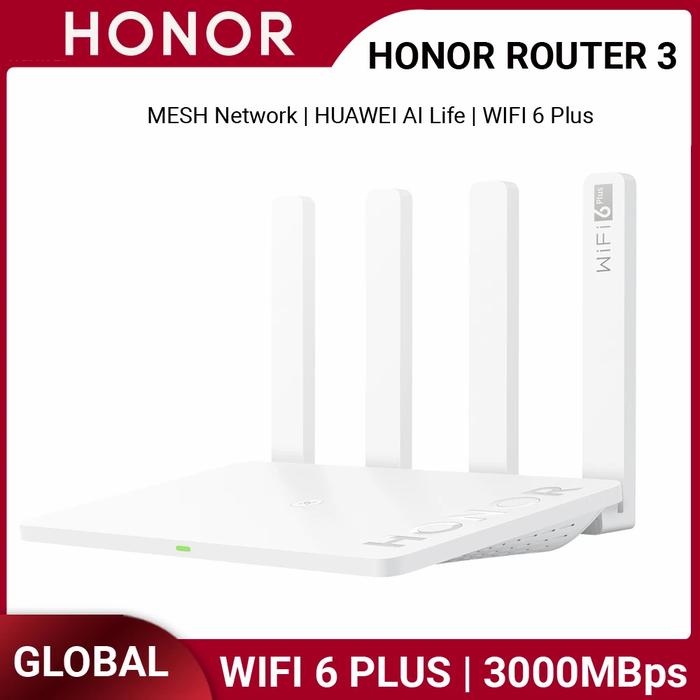 Jual Huawei Honor Router 3 MESH Dual Core Wifi 6+ 3000Mbps XD20 ...
